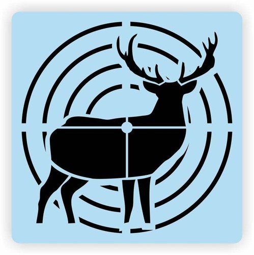 Shooting Targets STENCIL Super Bundle - Paint Your Own Practice Targets ...