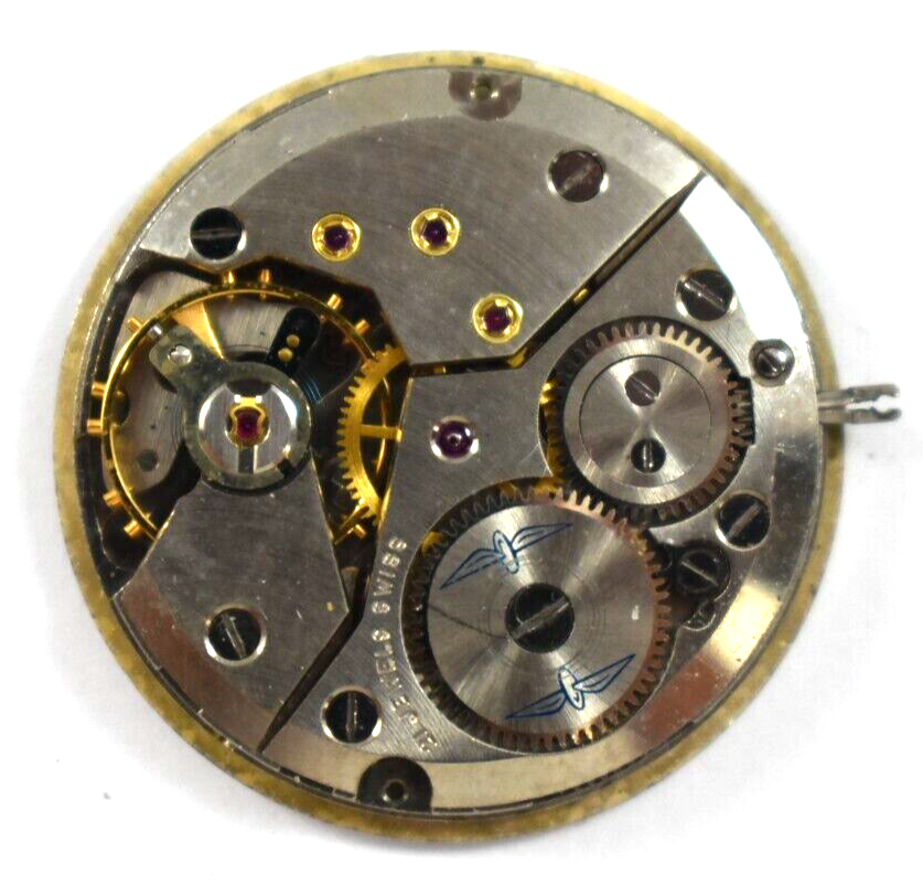 Vintage Swiss Made Rotary Manual Wind 21J Wrist Watch Movement lot.t | eBay