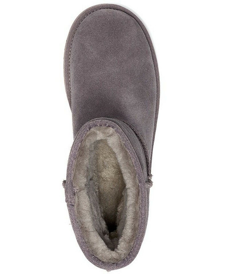 KOOLABURRA BY UGG KOOLA SHORT RABBIT GREY SUEDE SHEEPSKIN BOOTS SIZE US ...