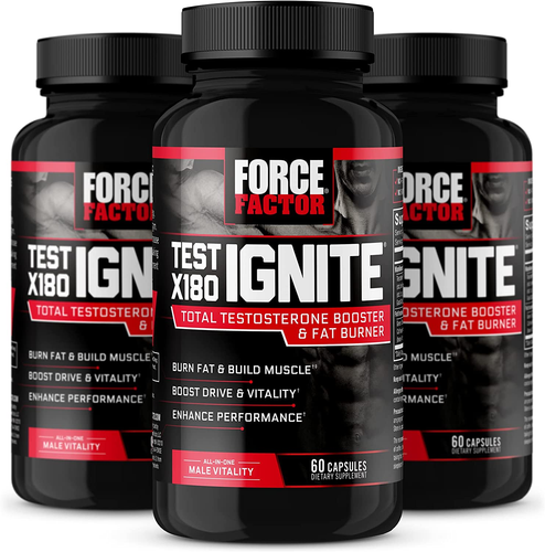 Force Factor Test X180 Ignite - 60 Count (Pack of 3) 705353095122| eBay