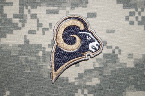 LA Rams Football Los Angeles Patch Color Perfect Embroidered Condition ...