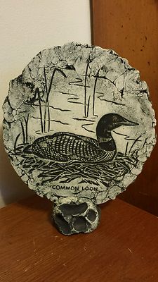 SHAPES of CLAY by STAN "NESTING LOON" MADE w Mt. ST HELENS ASH RARE w ...