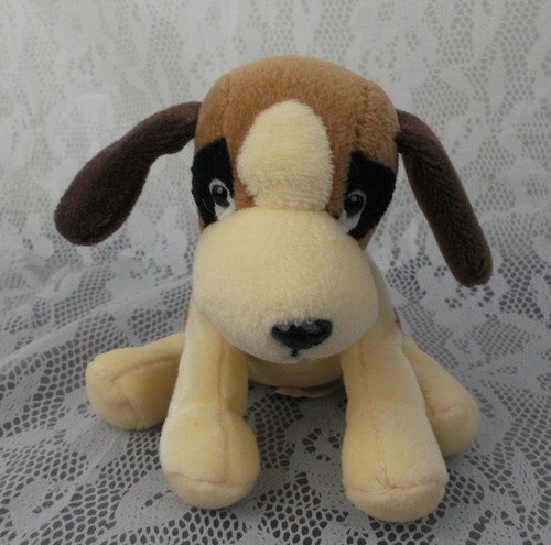 Russ Luv Pets Puppy Dog Cream Brown Small Love 6" Plush Stuffed Animal ...
