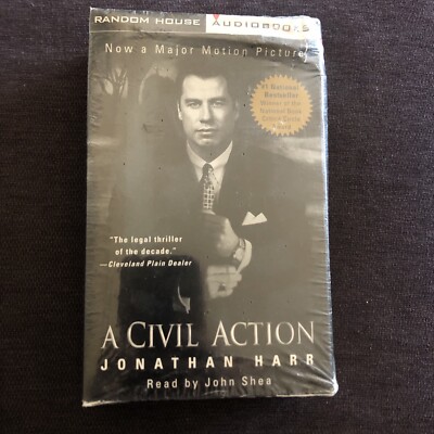 A Civil Action by Jonathan Harr (1995, Audio, Other, Abridged edition ...