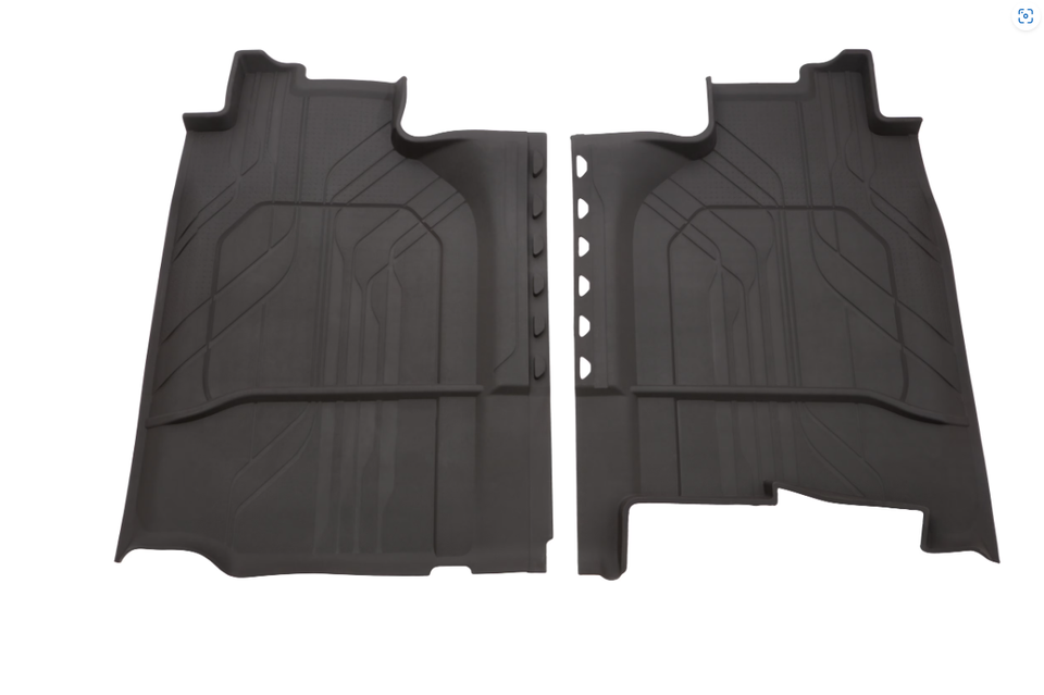 2019-2025 Chevrolet Silverado Crew Cab Premium 2nd Row Floor Liner ...
