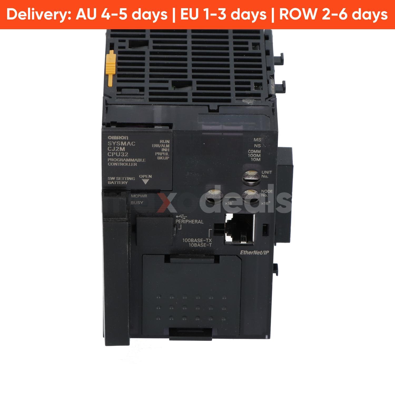 Omron CJ2M-CPU32 Central Proccessing Unit Used UMP | eBay