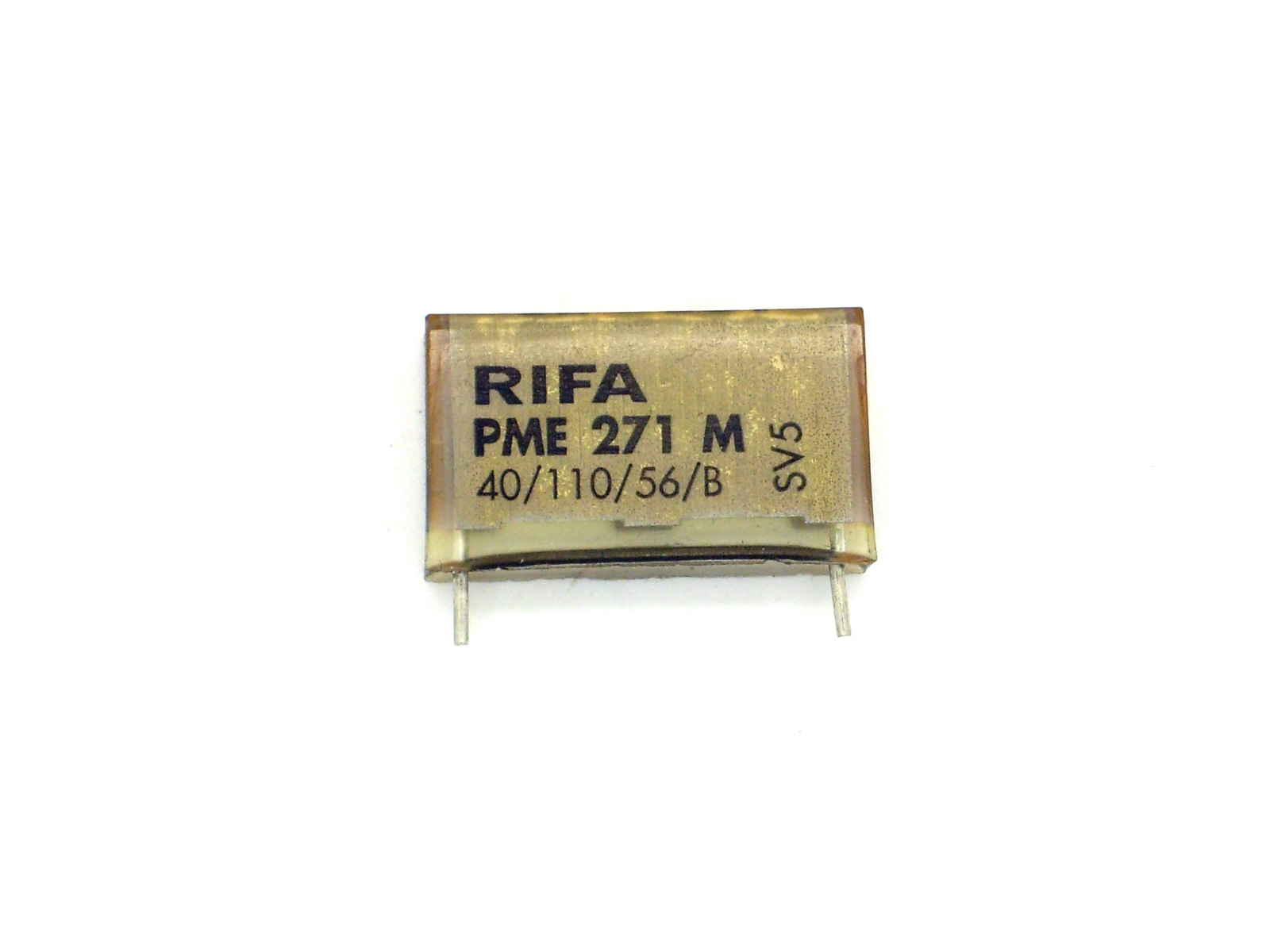 1x RIFA Kondensator 100nF X2 275V~ SH, PME271M RM 20 (0,1µF,uF,250V ...