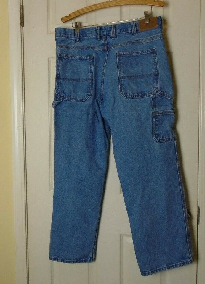 C.E. Schmidt Work Wear Mens Jeans Sz 36x30 by tag Blue Denim | eBay