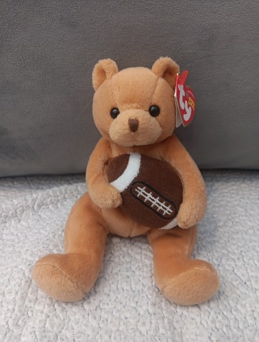 BLITZ the Football Bear 5.5" Plush Stuffed Animal Toy Ty Beanie Baby ...