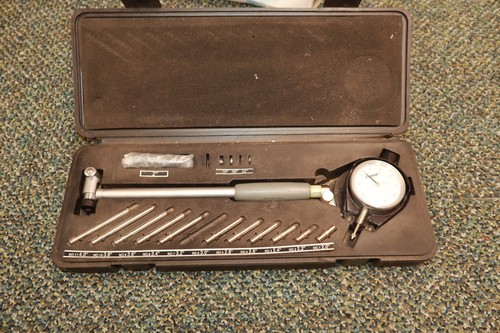 Used Central Tools Storm Dial Cylinder Bore Gauge Set MISSING A COUPLE ...