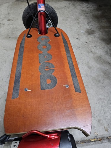 GoPed Go Ped ESR 750EX Candy Red UMI Bars Zero Error Kenda * For Parts ...