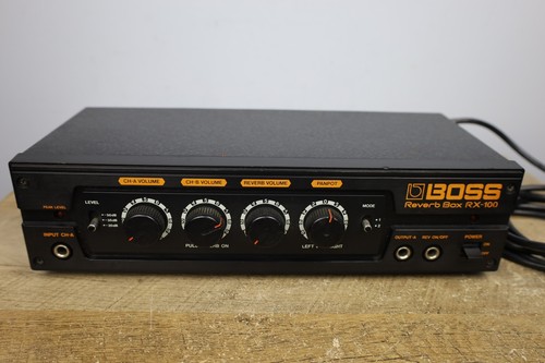 Vintage Boss RX-100, Reverb Box, Stereo and Mono Spring Reverb - Parts ...