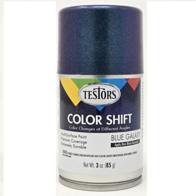 Testors Color Shift Blue Galaxy 3 oz Spray Paint 340909 | eBay