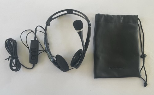 Plantronics Audio DSP-400 Foldable USB Stero Headset With Case | eBay