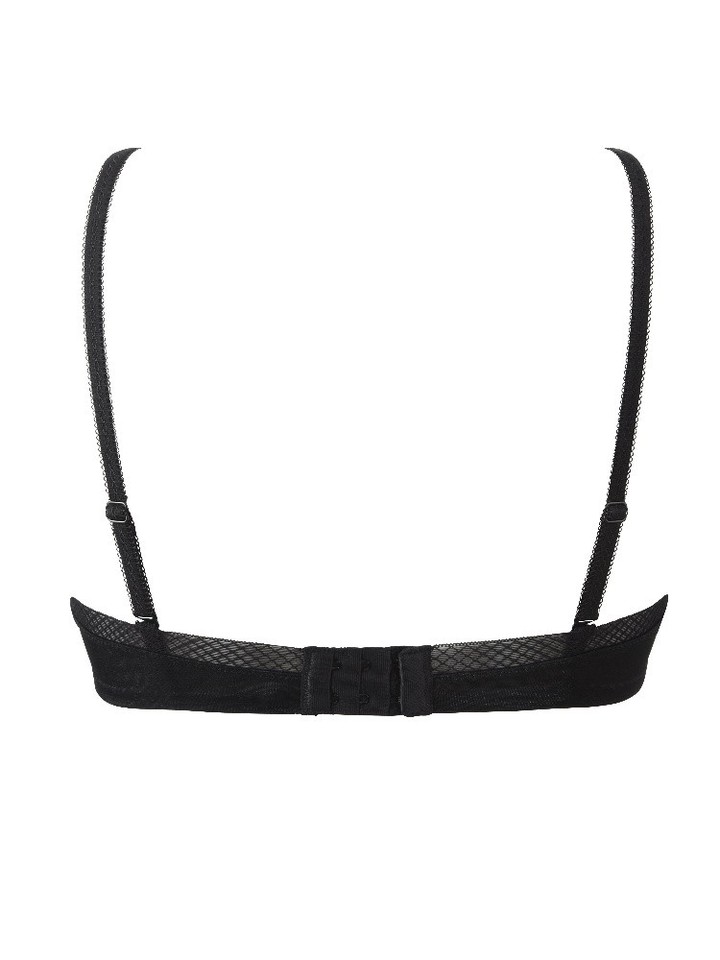 Gossard Glossies Bra Sheer Moulded Seamless Plunge Non Padded Sexy Bras ...