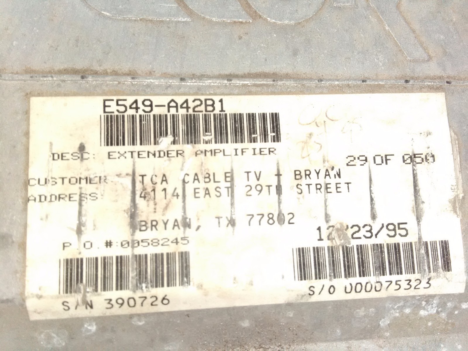 C-COR Line extender E549-A42B1 W/Housing | eBay