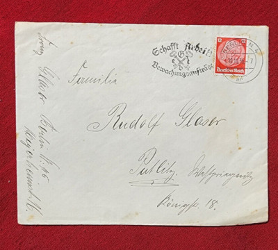 WW2 WWII Nazi Germany Third Reich Cover German Envelope w special ...