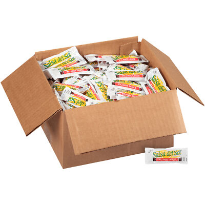 Salsa Del Sol Picante Sauce, Single Serve Pack (0.5 Oz. Packets, Pack ...