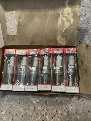 NOS New Champion RFN14LY Spark Plugs Box Of 6 Vintage | eBay
