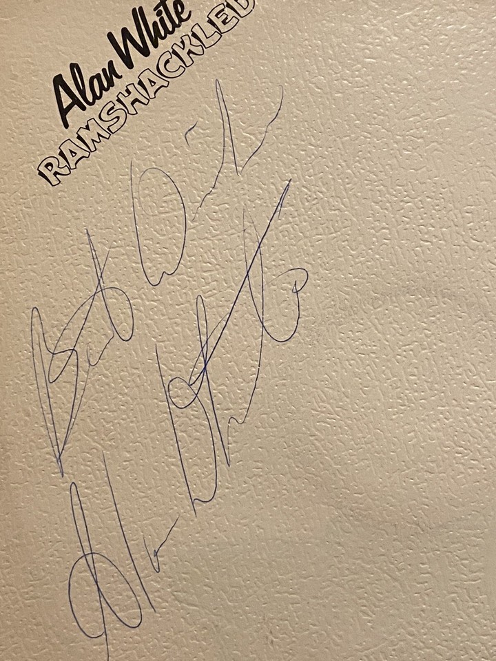 YES/ALAN WHITE RAMSHACKLED LP SIGNED AUTOGRAPH RECORD ALBUM COVER | eBay