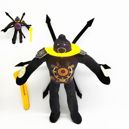 Hot Skibidi Toilet Plush Sinister Clock Titan Figure Stuffed Plushies ...