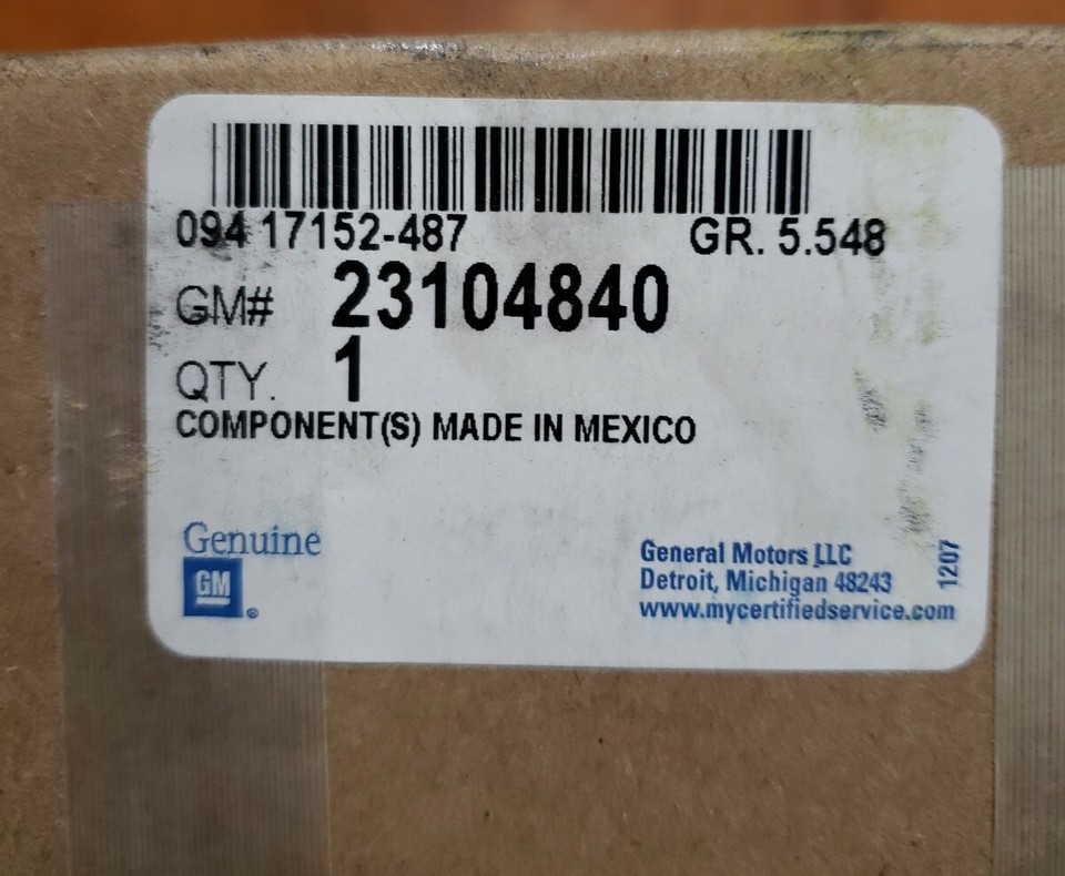 GM OEM Rear Axle-Universal Joint U-Joint 23104840 | eBay