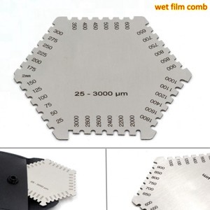 Wet Film Comb Gauge 25~3000μm Paint Vanish Thickness Stainless Steel ...