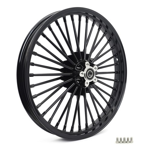 19" 19x2.5 Fat Spoke Front Wheel Rim for Harley Choppers Dyna Low Rider ...