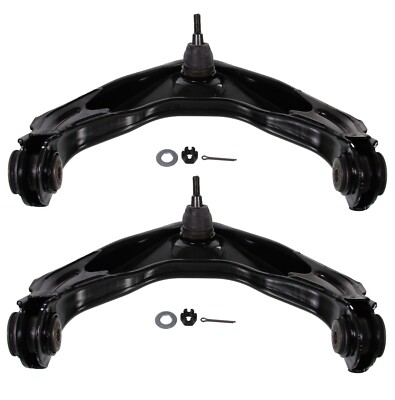 Pair Set 2 Front Upper Control Arm Ball Joint Assemblies for Chevy GMC ...
