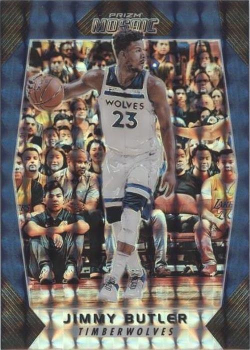 2017-18 Panini Prizm Mosaic - Jimmy Butler #21 Blue for sale online | eBay
