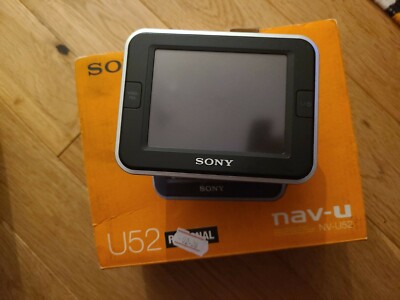 Sony Sat Nav Nav-U NVU52 *unit only, powers on but screen is fuzzy ...