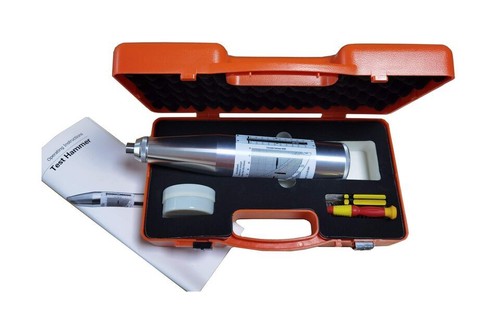 ZC3-A Portable Resiliometer Schmidt Concrete Test Hammer NDT Rebound ...