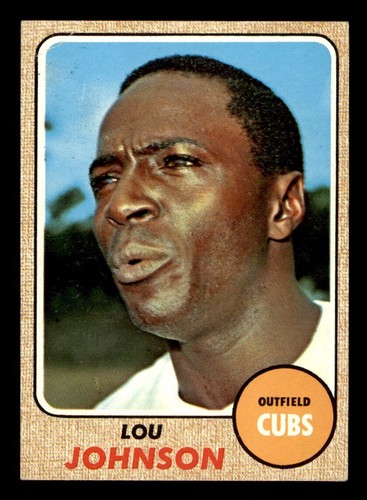 1968 Topps Baseball #184 Lou Johnson VG *e4 | eBay
