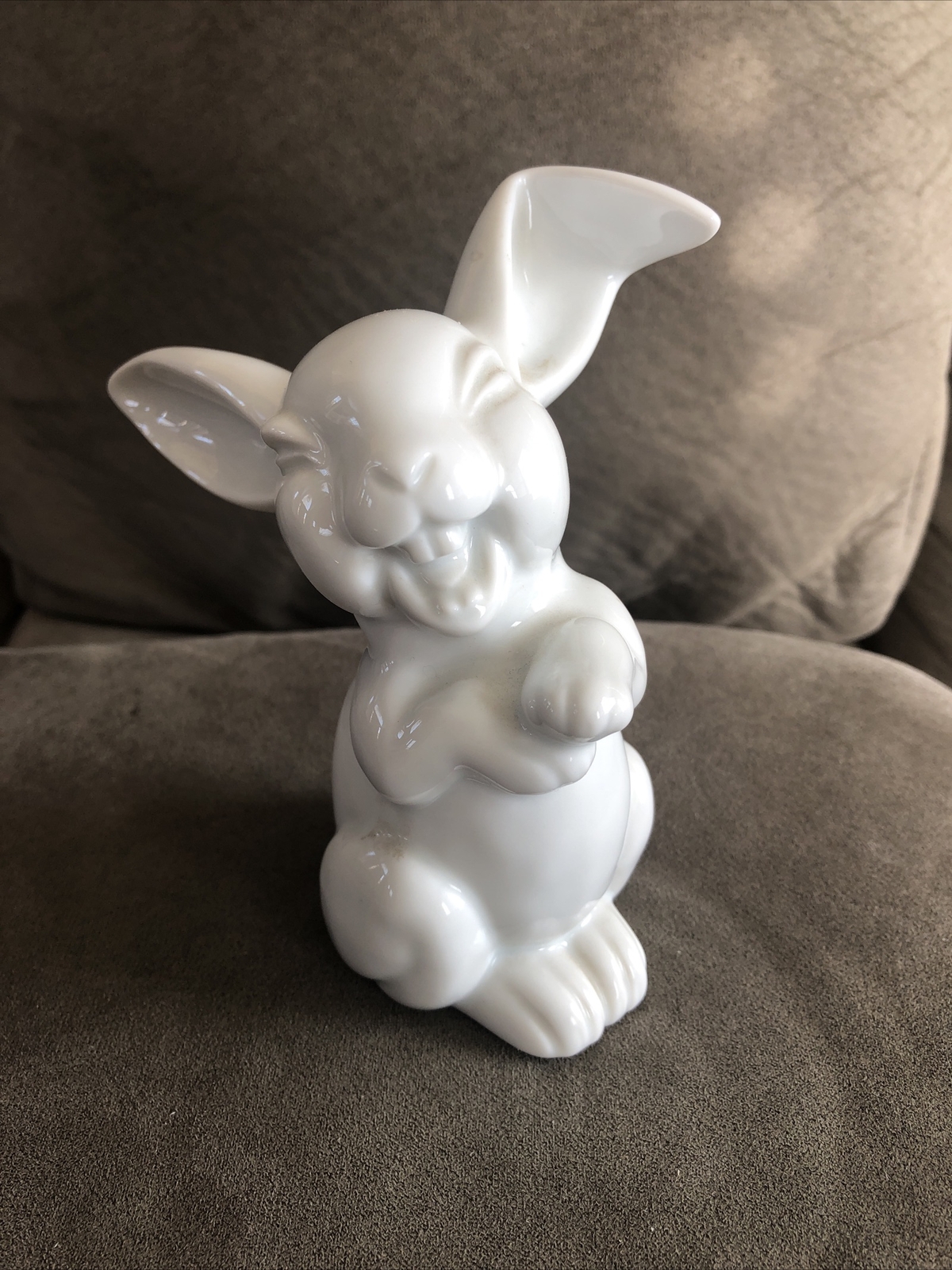 Rosenthal Group White Bunny Porcelain figurine "Laughing Rabbit" Made ...