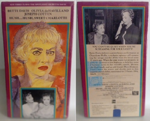 Hush...Hush, Sweet Charlotte (VHS) for sale online | eBay