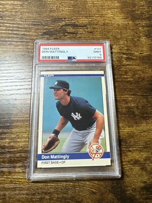 1984 Fleer Don Mattingly Rookie Card | eBay