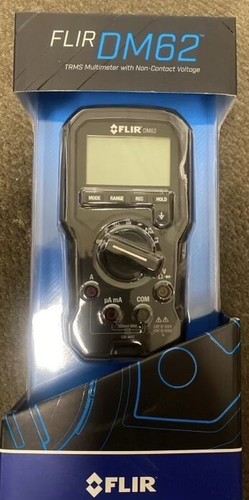 FLIR DM62 TRMS Digital Multimeter with Non-Contact Voltage | eBay