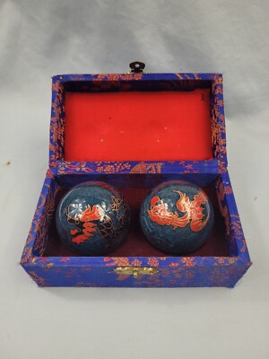 Vintage Baoding Balls Musical Chimes Chinese Health Healing Exercise Stress. 11 | eBay