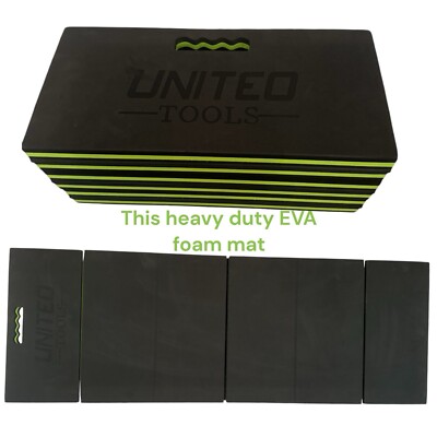 Mechanics Mat Large Folding Garage/Kneeling/Laying EVA Foam Work Mat ...