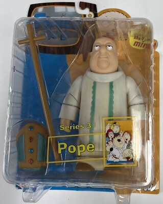 Family Guy Pope Series 3 Action Figure Mezco Toys Sealed New | eBay