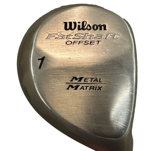 Wilson ‘FS’ Fat Shaft Offset Driver Fat Shaft Ladies Flex Graphite 43 ...