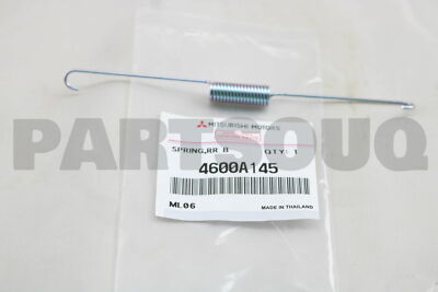 4600A145 Genuine Mitsubishi SPRING,RR B/SHOE TO LVR,LH | eBay
