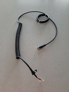 Codan NGT handset mic curly cord cable - GENUINE PART | eBay