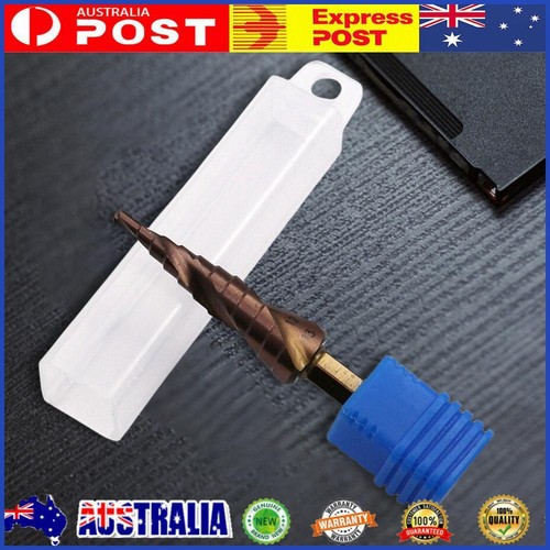 M35 Hex Spiral Groove Ladder Drill 1/4 Inch 3-13mm HSS-Co Cobalt Step ...