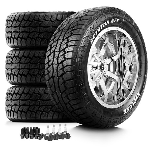 Fuel D536 MAVERICK 17x9 6x135/6x139.7 Wheels, Rim package w Tire For ...