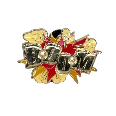 lapel pin Varsity.com College sport Cheerleading Marching Band "BOOM ...