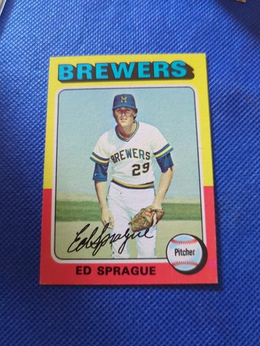 1975 Topps #76 - Ed Sprague - Milwaukee Brewers | eBay