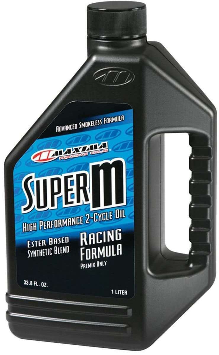 MAXIMA SUPER M 2 STROKE PREMIX OIL 1 LITER-SUPER M-Motocross-Dirt Bike ...