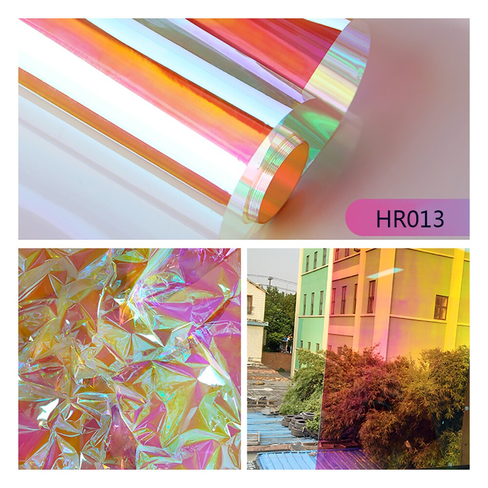 Rainbow Window Film Dichroic Window Glass Tint Iridescent Glass ...
