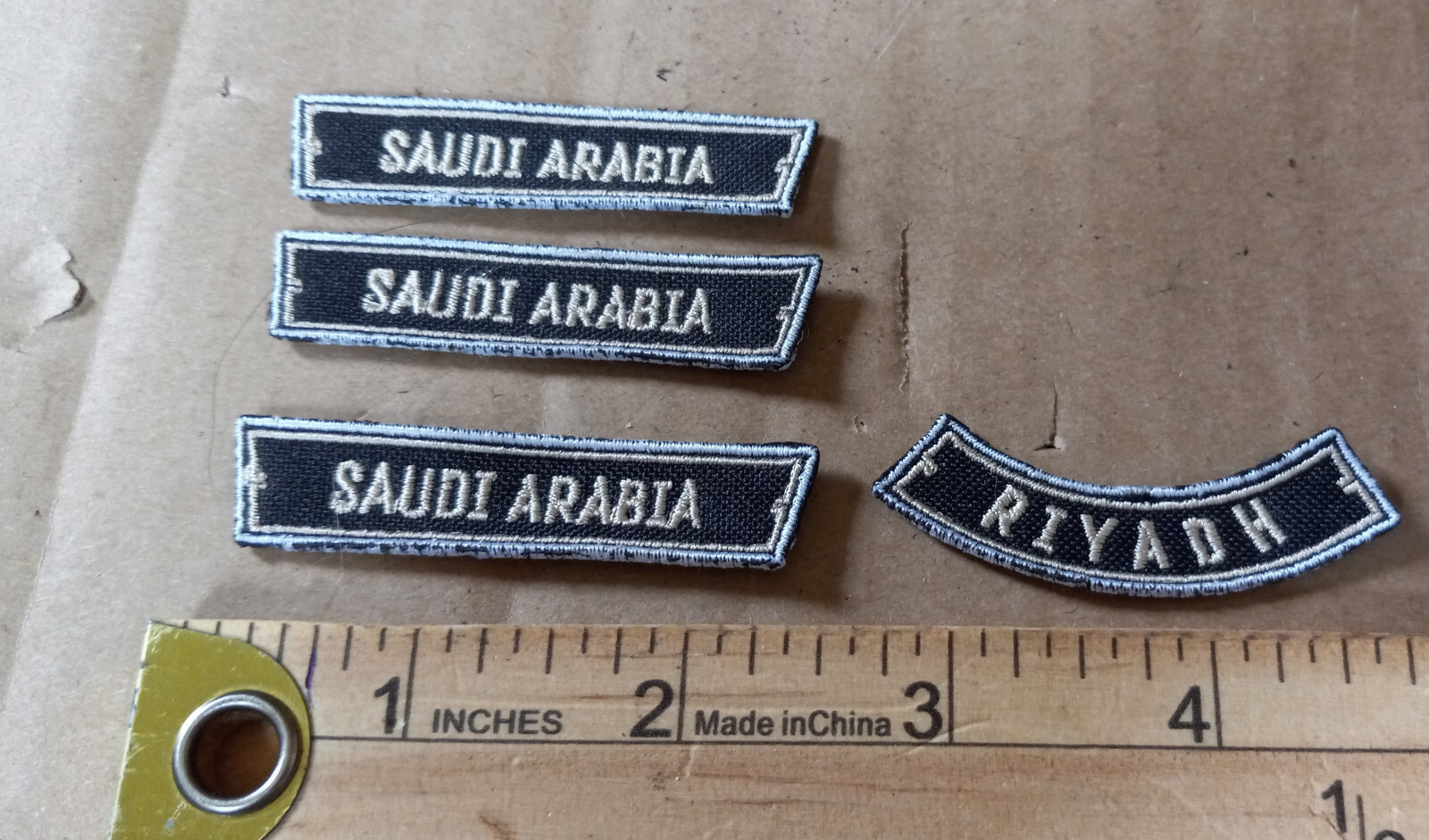 Lot of 4 Saudi Arabia/Riyadh Patches - NOS | eBay